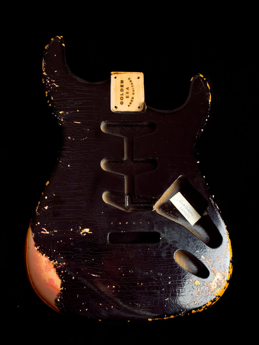 Black over Paisley SC Body GE0093 – Golden Era Aged Guitars